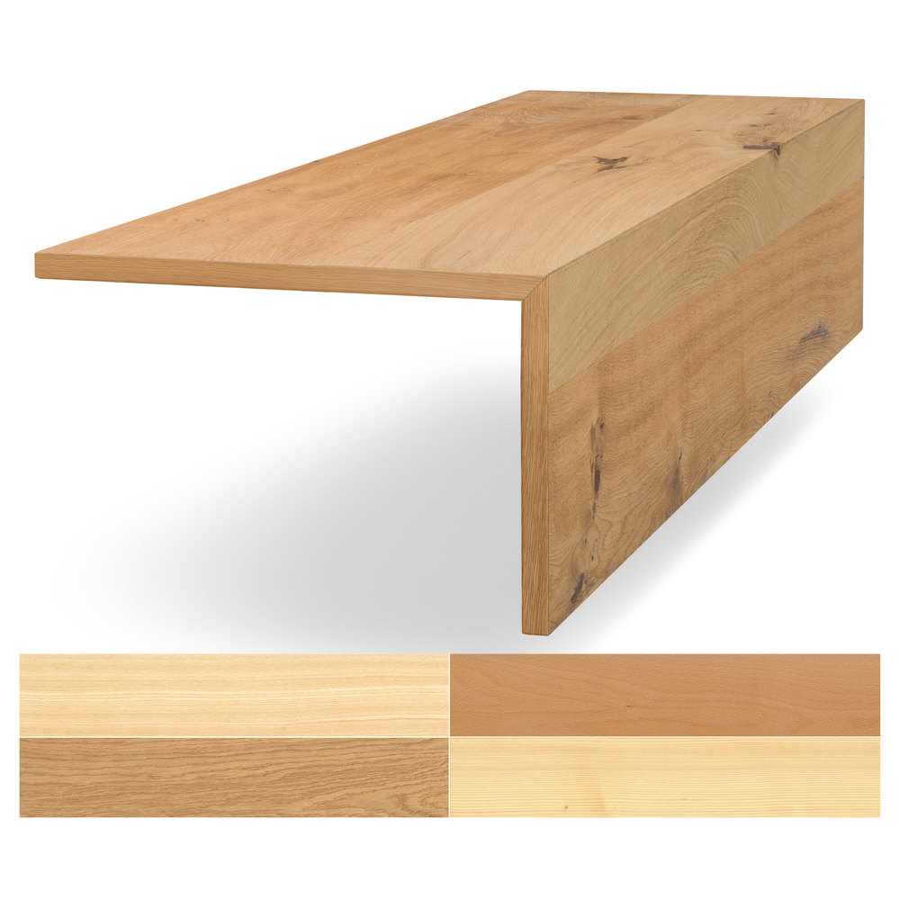 544223 - INTERIOR STAIRS - Lipping single sided PL for complete step ...