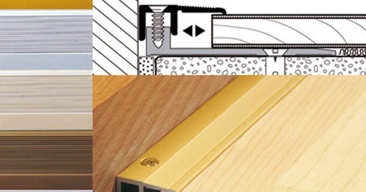 407184 - Mouldings - End moulding Allround type 387L/P bronze 1.0m f. 7 ...