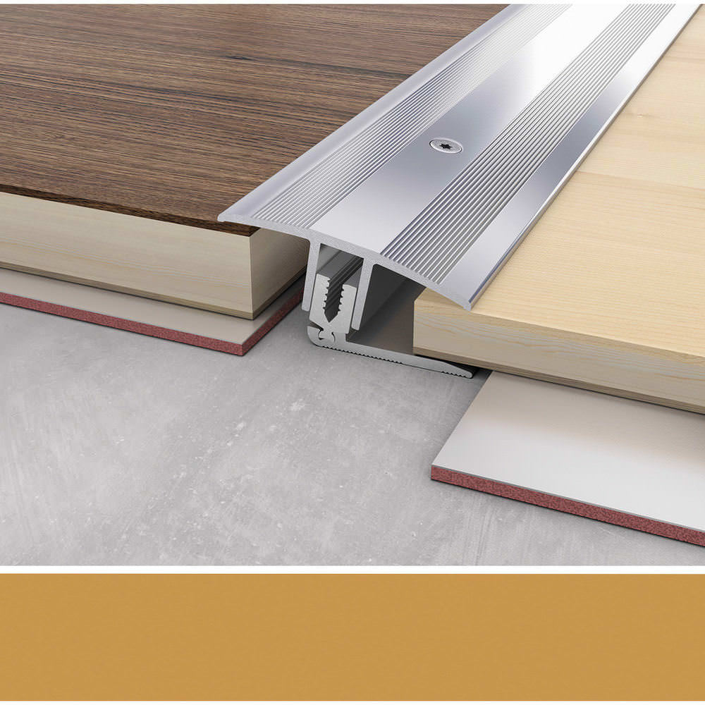 407168 - Profilés de sol - Profil de même-niveau de type 888 Flex or 1,0 m p. 7-17 mm - FR