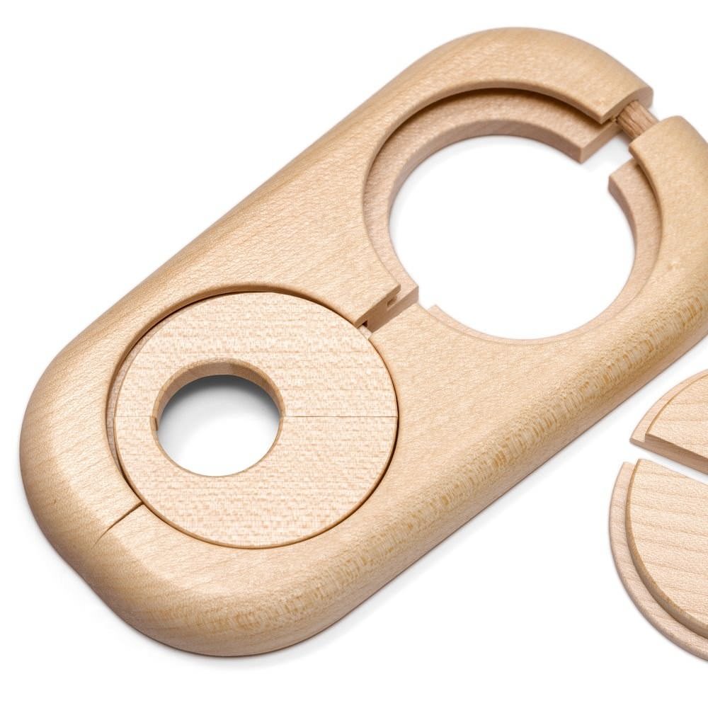 405164 - INSTALLATION ACCESSORIES - HARO double radiator rosette maple ...