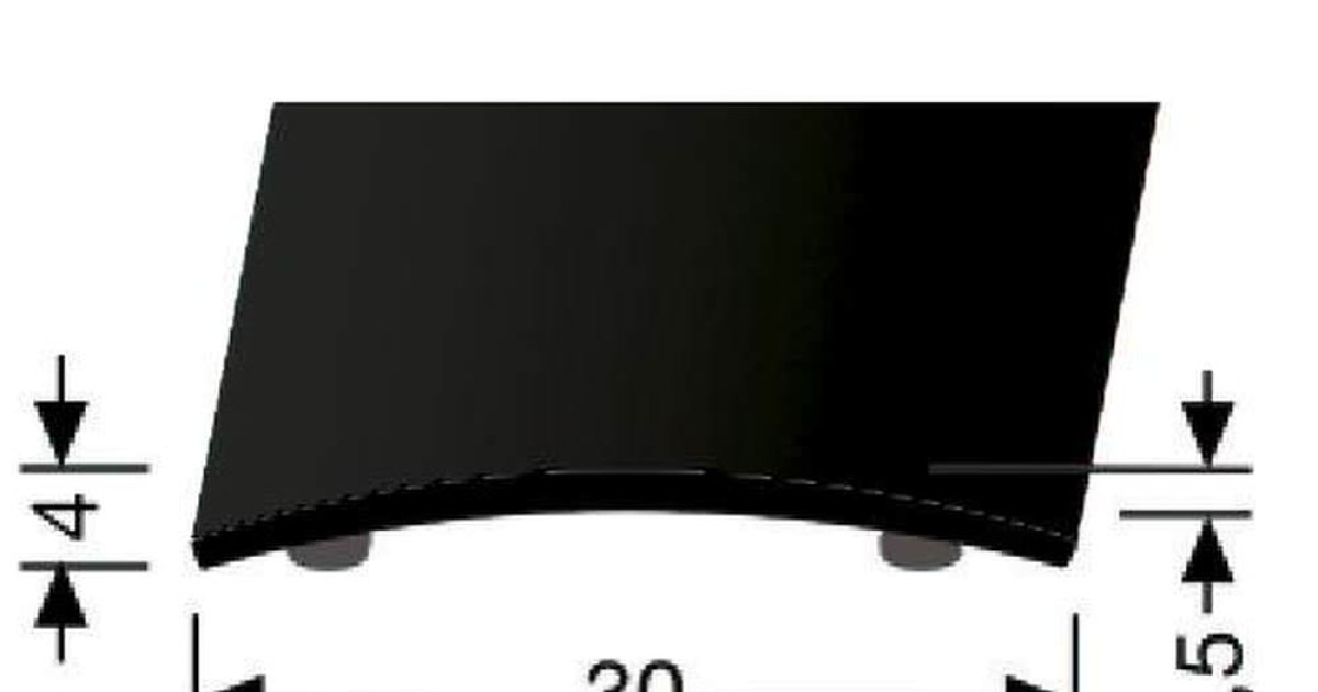 411784 - INSTALLATION ACCESSORIES - Transition moulding type 438 black ...